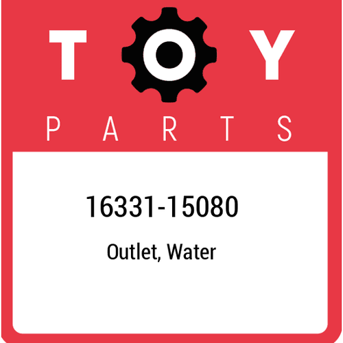 16331-15080 Toyota Outlet, water 1633115080, New Genuine OEM Part | eBay