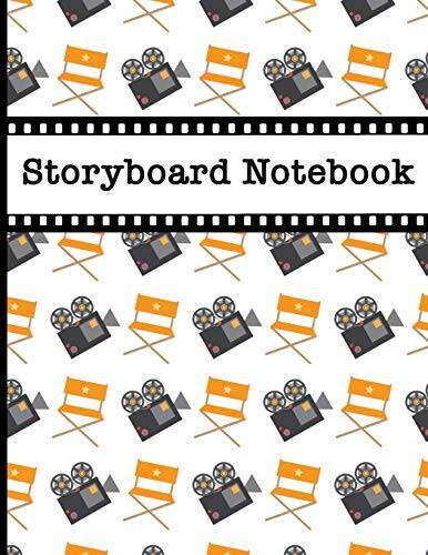 Storyboard Notebook: Filmmaker 16:9 Notebook With Camera Directors Cha ...