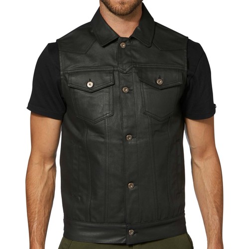 Men's Biker Denim Vest 3XL - ROKKER Club Vest - Chopper Vest Retro ...