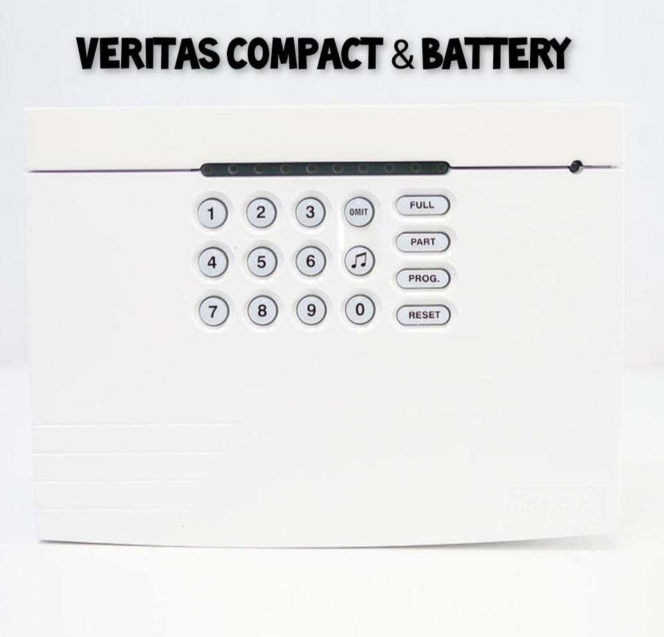 Veritas Range Alarm Panel Burglar Alarm Veritas 8 Veritas R8 Veritas ...
