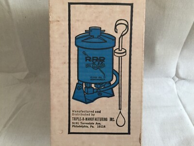Triple R Oil Cleaner in the original box with instruction manual, never ...