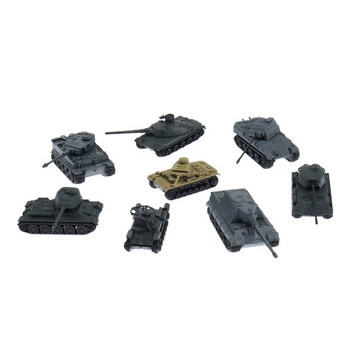 1:144 Model Toy 4D Sand Table Plastic Tiger Tanks World War II Germany ...