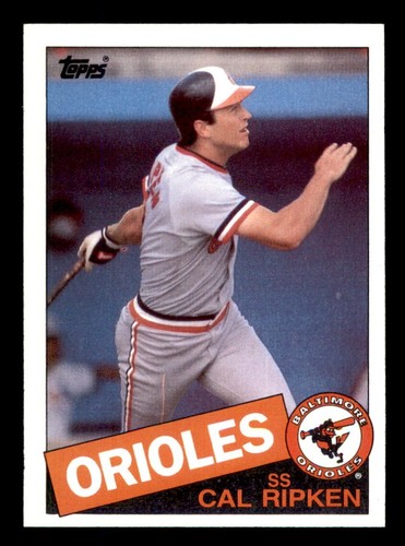 1985 Topps Baseball #30 Cal Ripken Jr. NM *d5 | eBay