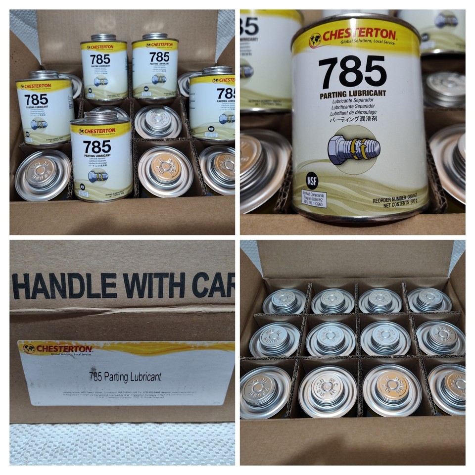 🔥(Case/12 Cans) Chesterton 785 Industrial Parting Lubricant 500g- Model ...