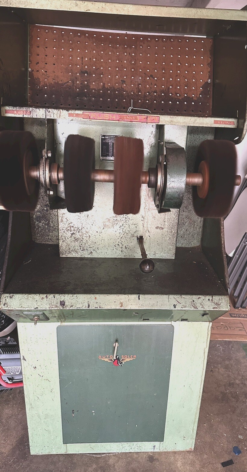 Aulo Soler buffer Finish Machine Shoe Repair sander | eBay