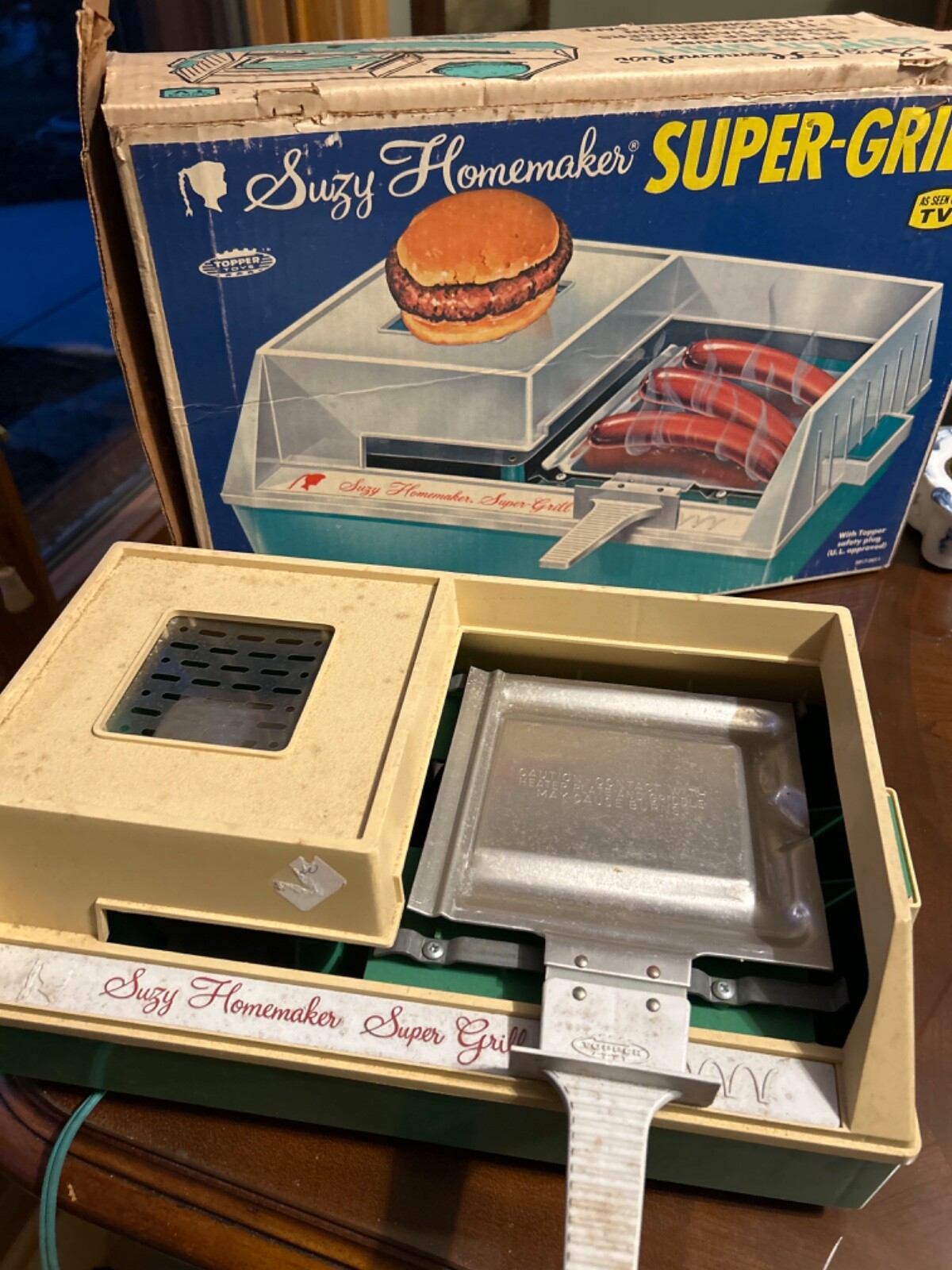 1970s Suzy Homemaker Super-Grill in Original Box WORKS | eBay