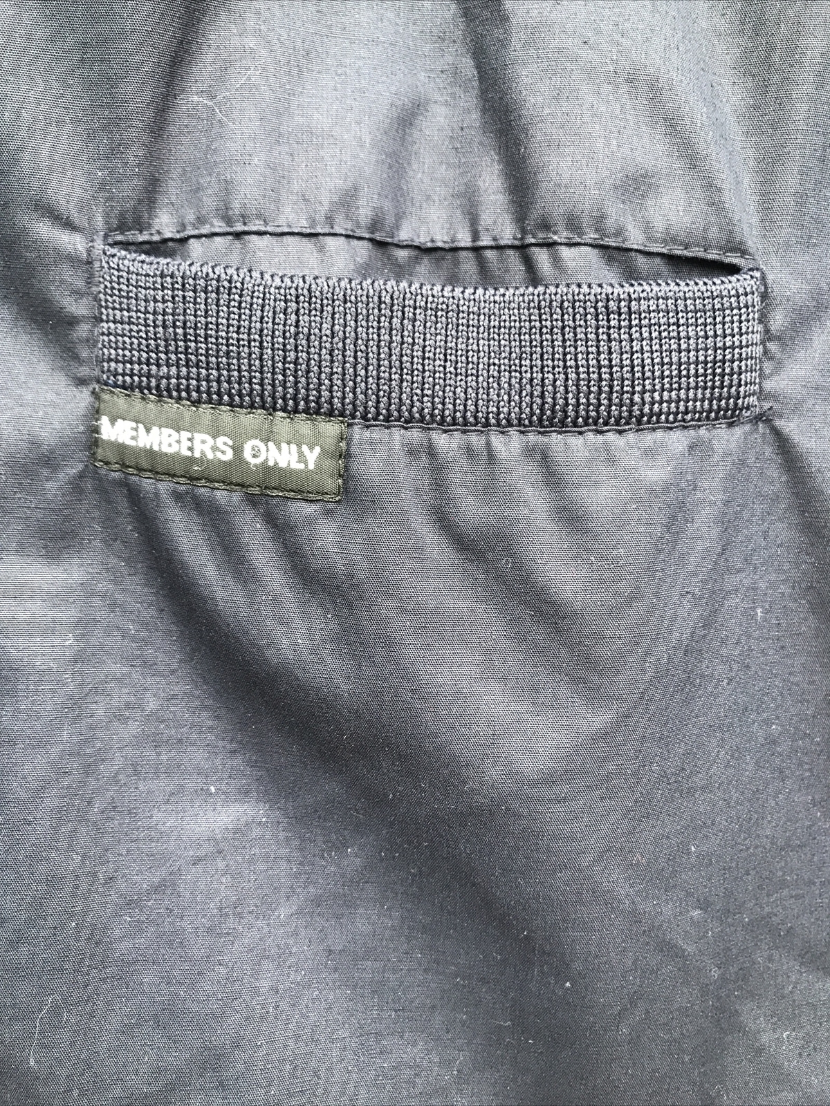 Vintage Members Only jacket 1980s Navy Blue 2XL New W… - Gem