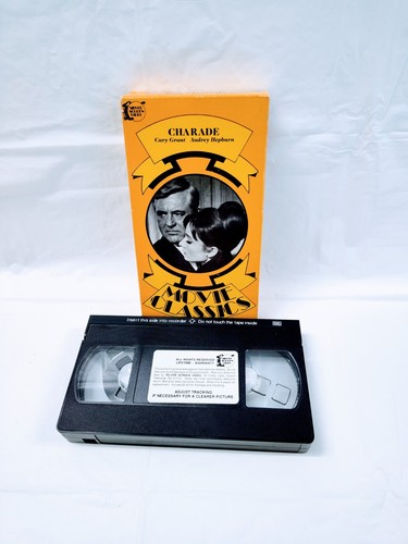Movie Classics Charade (VHS) Cary Grant Audrey Hepburn 5357600941| eBay