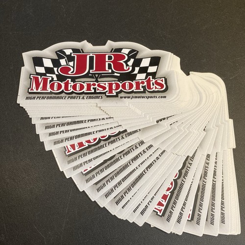 JR Motorsports Decal Sticker Lot of 33 Vtg Car Racing | eBay