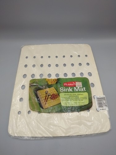 2000 New Rubbermaid Almond 10.7"x12.7" Protector Sink Mat #1291 | eBay