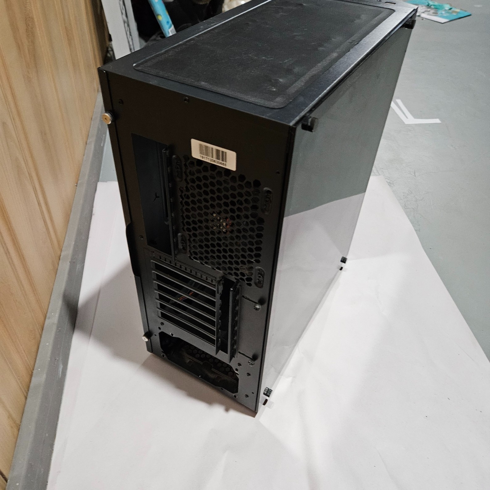 Black PC Case Glass Panel Led Front Enermax | eBay