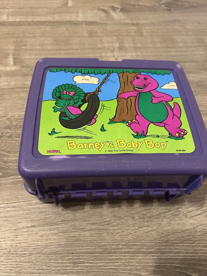 1992 Barney And Friends Lunch Box Collectible Lunch Box | eBay