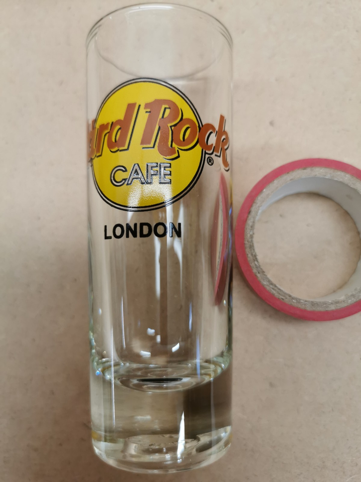 HRC HARD ROCK CAFE LONDON SHOT GLASS SCHNAPSGLAS - SAMMELGLAS | eBay