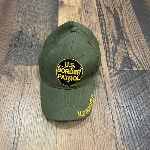 U.S. Border Patrol Cap - Uniform Ball Cap One Size Fits All Adj Back ...
