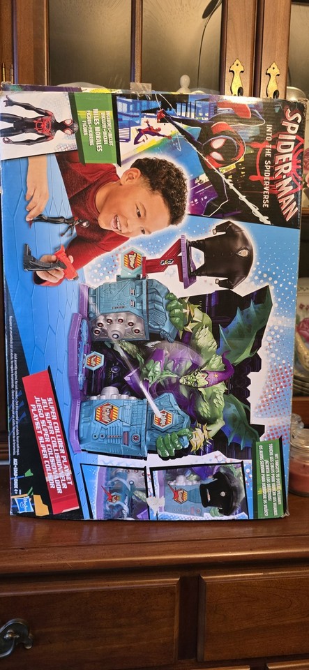 Spider-Man: Into The Spider-Verse Super Collider Playset. New Open Box ...