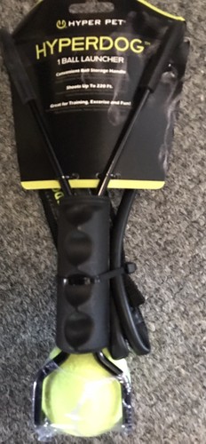 Hyper Pet Dog Ball Launcher Up To 220ft Hands Free Pick Up Hyperdog New ...