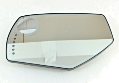 Chevrolet Silverado GMC Sierra LH Driver Side View Mirror Glass signal ...