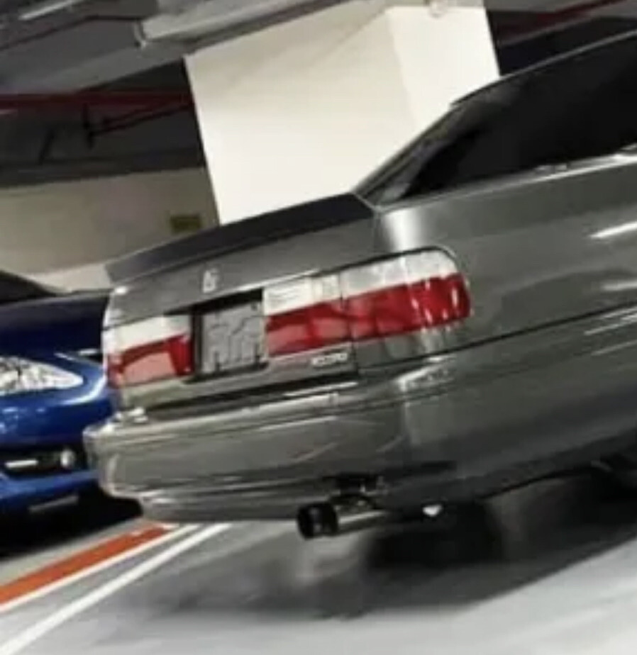 1990-1993 JDM Honda Accord Sedan 4dr CB CB7 Gloss Black Rear Trunk ...