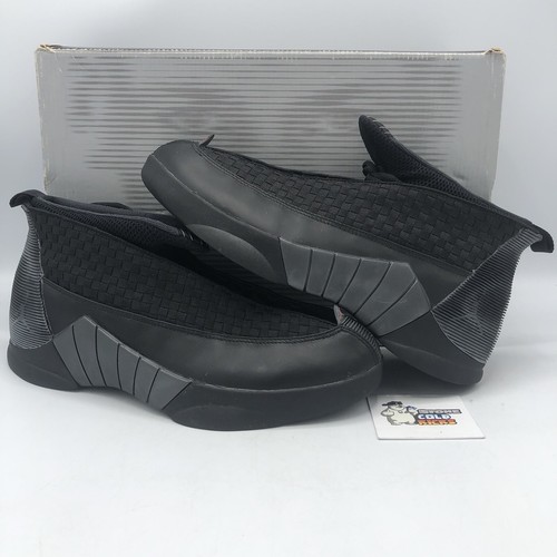 Original 1999 Nike Air Jordan XV 15 OG Stealth Black/Red 136029-061 ...