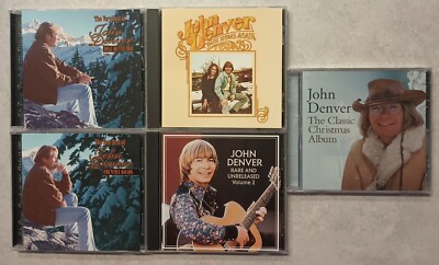 JOHN DENVER CD lot RARE & UNRELEASED Classic Christmas BACK HOME AGAIN ...