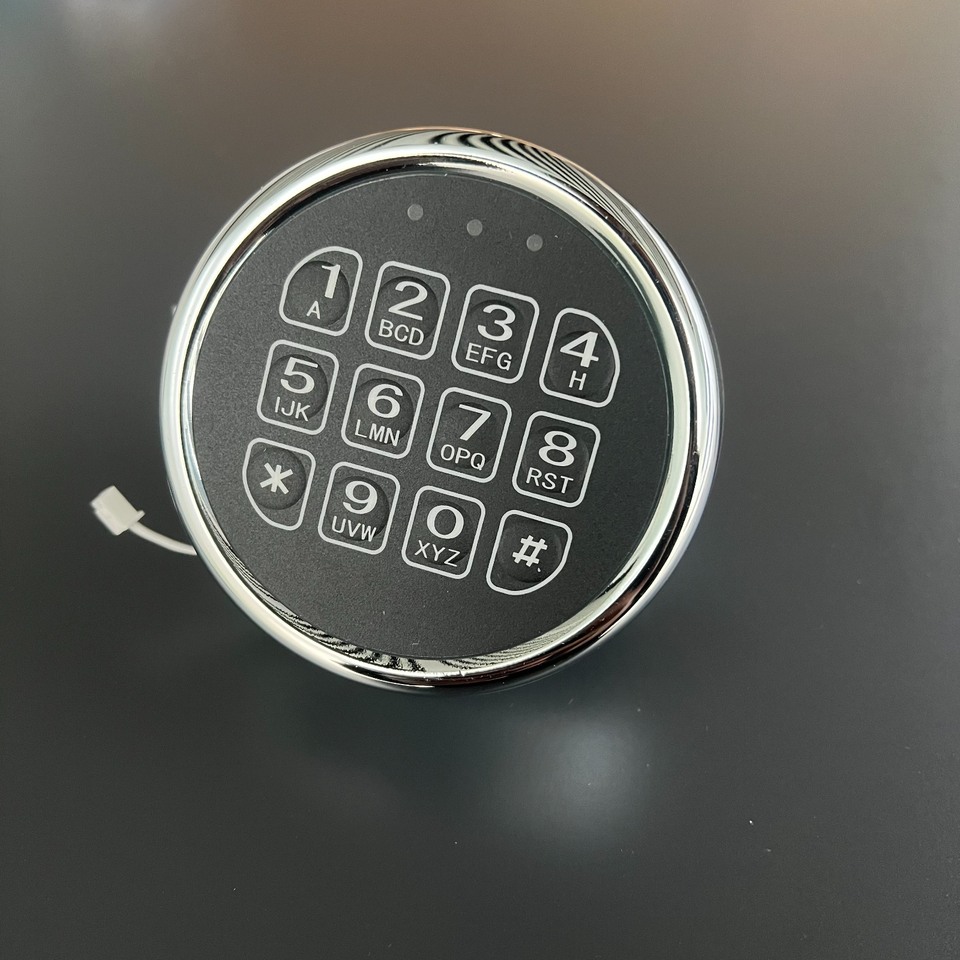 Gun Safe Lock Replacement,Chrome Keypad Electronic Safe Lock with ...