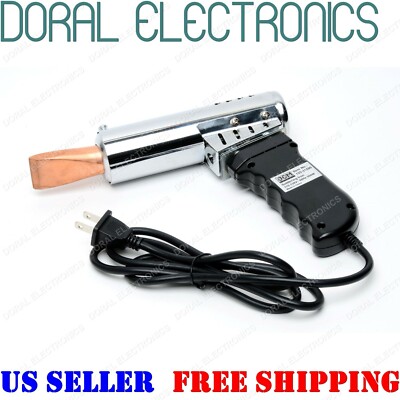 500W 110V Soldering Iron Heavy Duty Chisel Point Copper Tip 500 W Watt ...