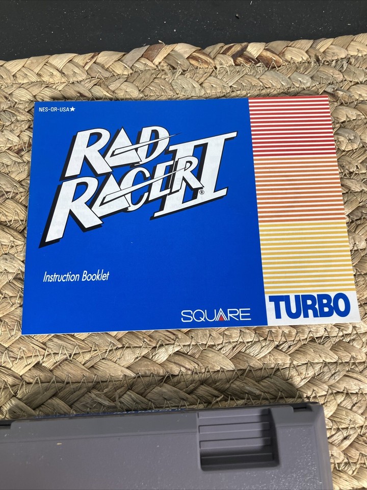 Rad Racer II Rad Racer 2 NES (Nintendo Entertainment System, 1990 ...