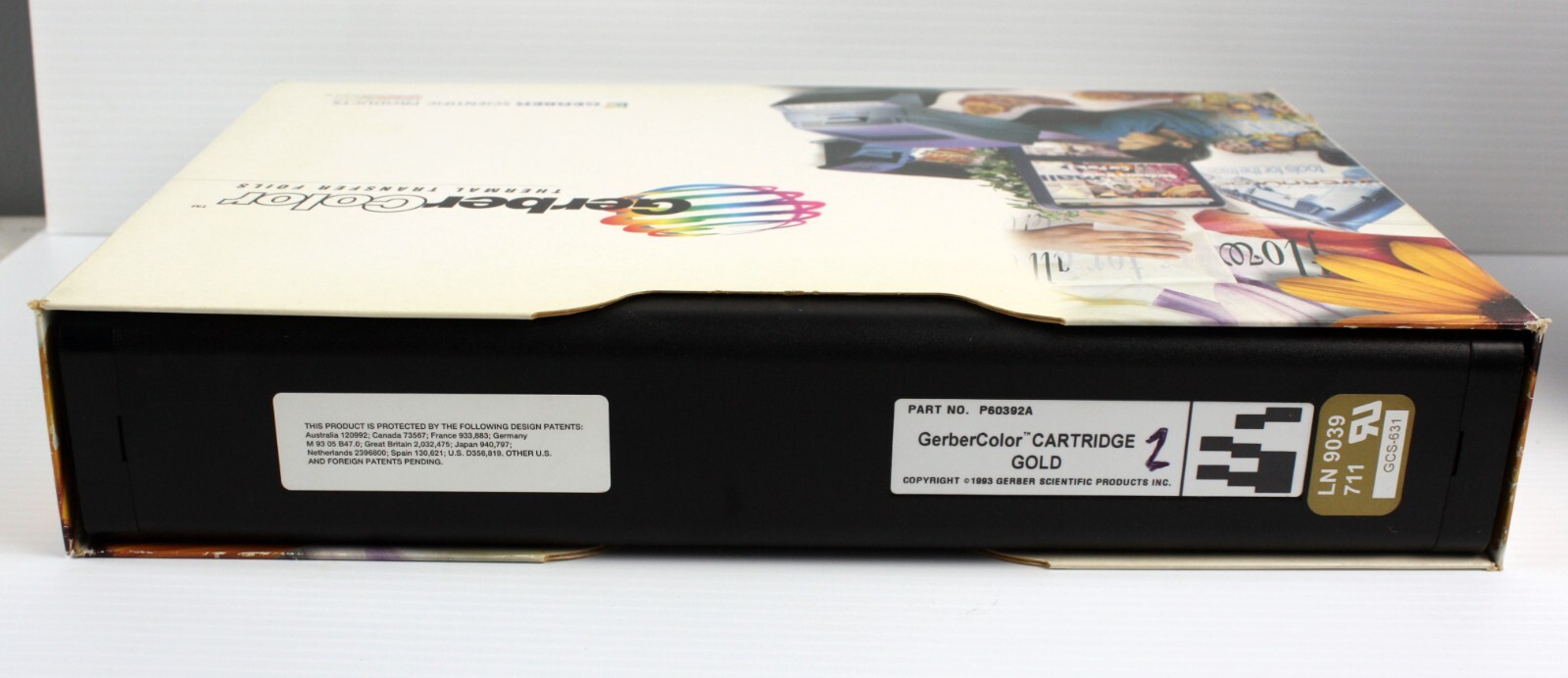 Gerber Edge LE 1 & 2 Thermal Transfer Foil GOLD GCS-631 Used | eBay