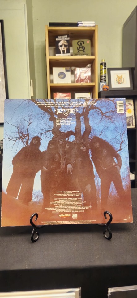 Testament - New Order - Vinyl LP MEGAFORCE - 1988 | eBay