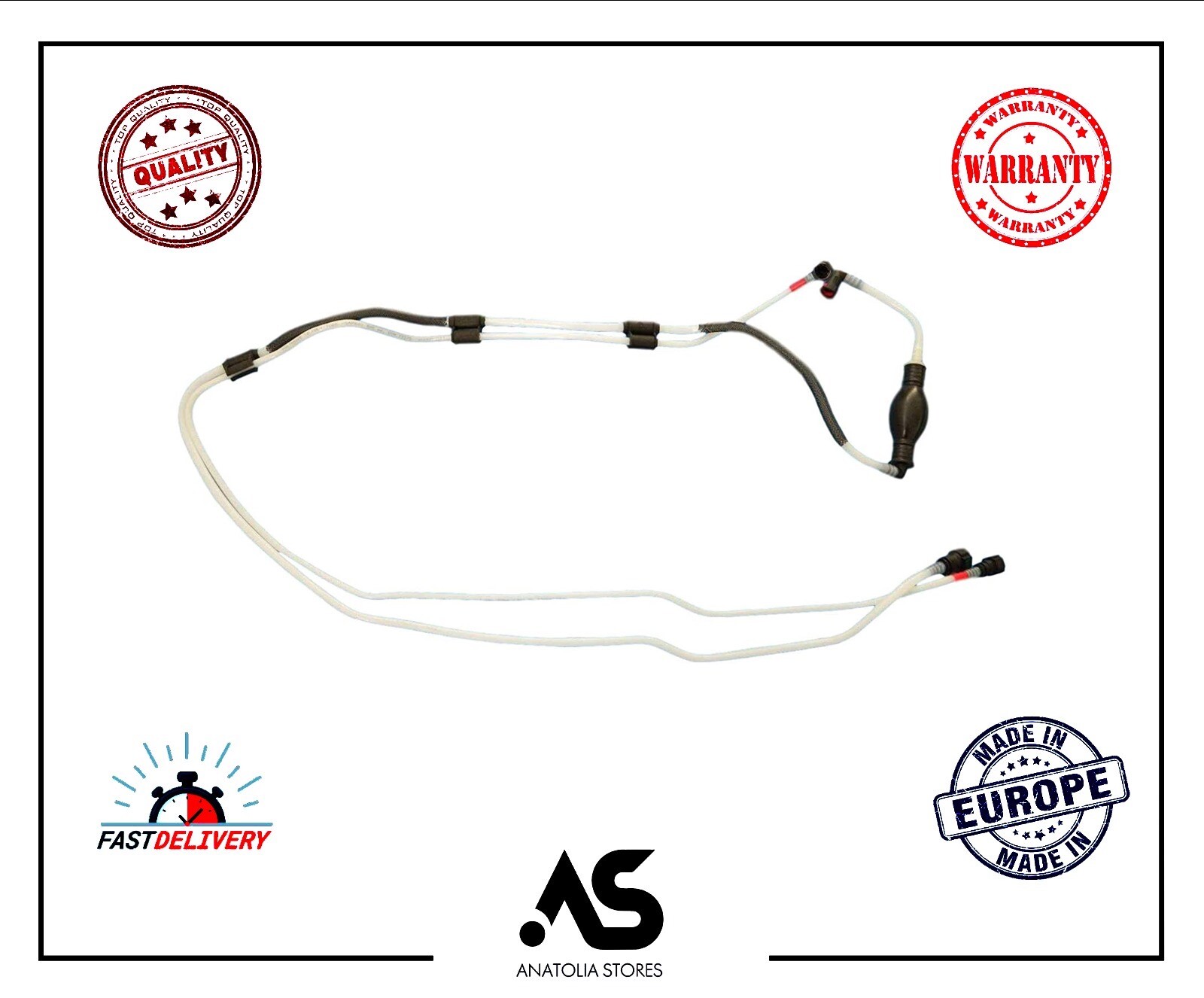 Fuel Line Pipe Hose With Pump For Renault Clio Mk2 3 4 Kangoo 1.5 Dci ...