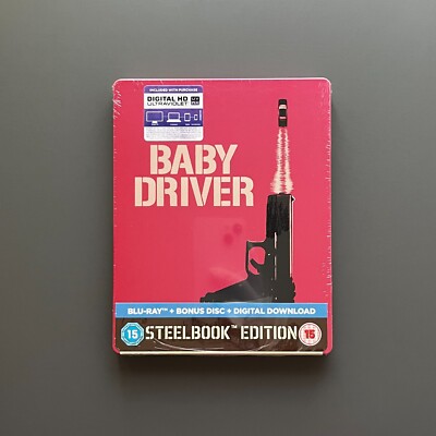 Baby Driver Steelbook (Blu-ray + Bonus) Limited Edition [UK] | eBay
