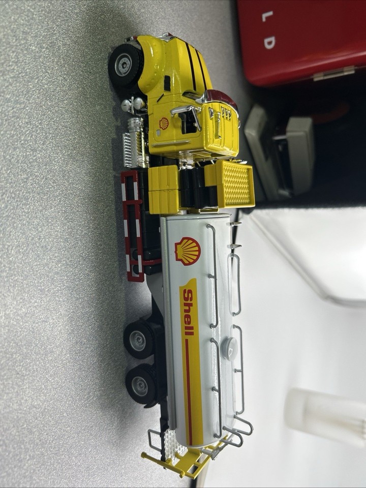 GOLDEN WHEEL DIE-CAST SHELL GAS OIL TANKER TRUCK | eBay