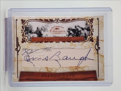 SAMMY BAUGH 2009 DONRUSS CLASSICS CUTS AUTOGRAPH AUTO /28 Q3403 | eBay