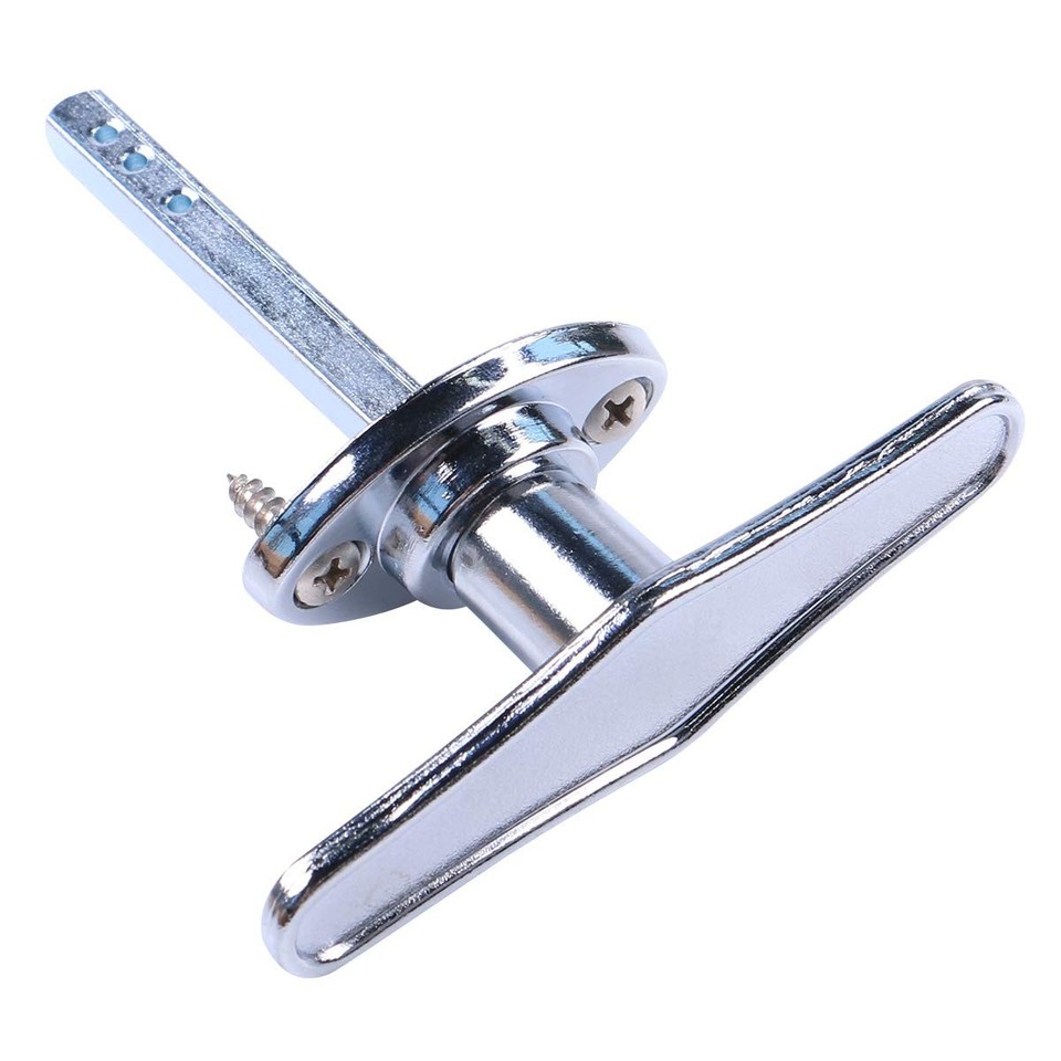 Garage Door Lock Dummy T Handle Assembly Non-Locking Door Hardware Kit ...