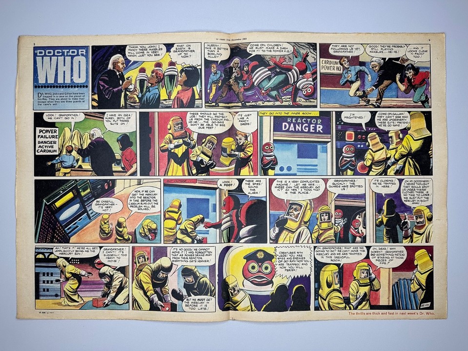TV Comic #726 November 13th 1965 DR WHO DOCTOR WHO FN- RARE | eBay UK