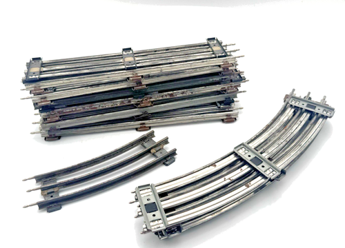11 Straight Track , 4 Curved, 1 Short Curve 027 Lionel Track Lot JJ | eBay