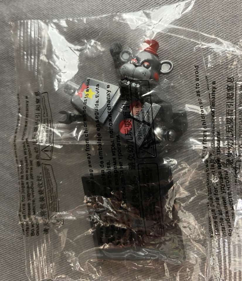 Five nights at freddy's 2 minifigures spring bonnie & Black Faz Bear ...
