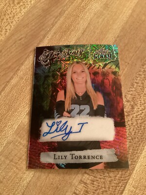 2024 LEAF WOMEN OF SPORT LILY TORRENCE HER STORY 1/1 AUTOGRAPH ...