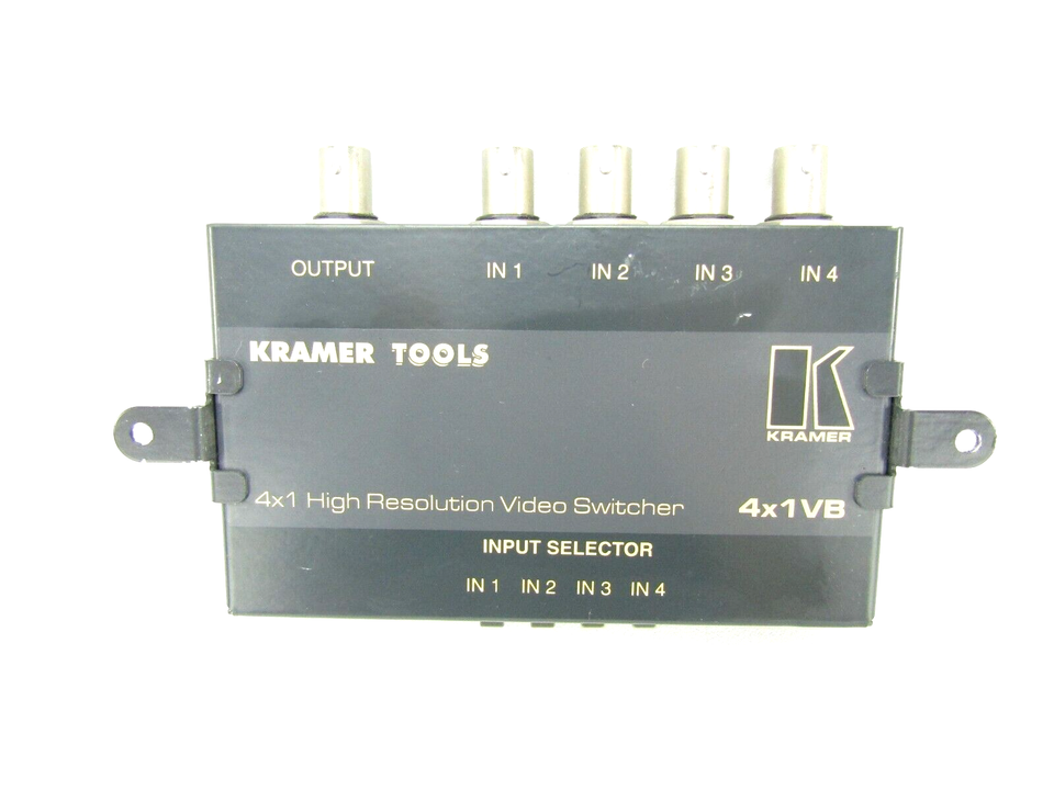 Kramer Tools 4x1VB 4x1 High Resolution Video Switcher | eBay