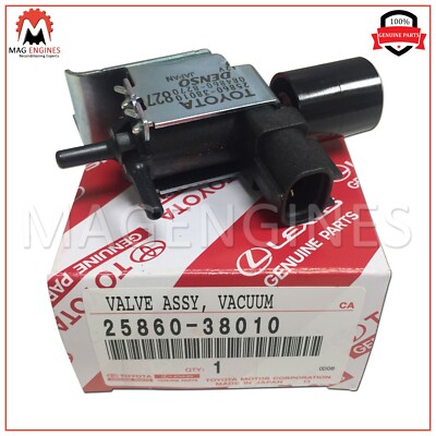 25860-38010 GENUINE OEM VALVE ASSY, VACUUM SWITCHING 2586038010 | eBay