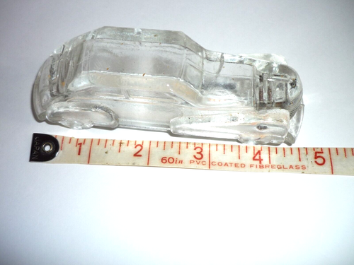 Vintage Victory glass candy container Streamlined 1940's Sedan Car | eBay