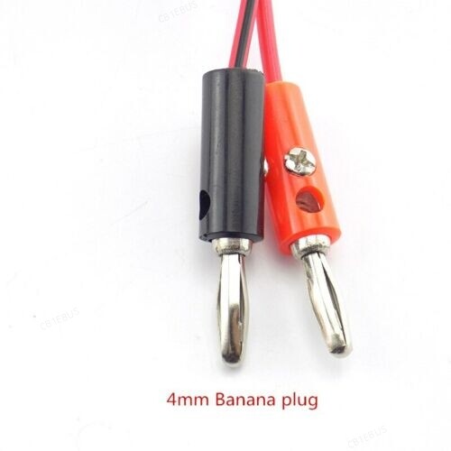Alligator Clip Banana Plug Crocodile Test Lead Cable Power Supply ...