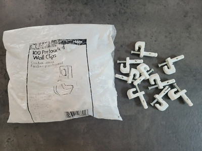 Closetmaid Hardware Preloaded Wall Clips *65 pcs* | eBay