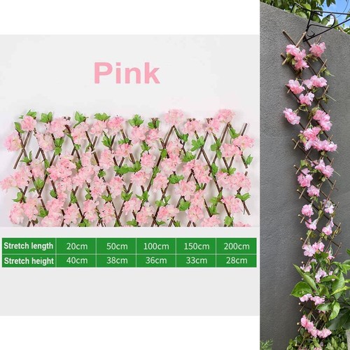 2m Expanding Expandable Trellis Garden Climbing Plant Wall Fence Mesh ...