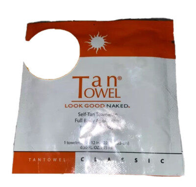 3 PackTan Towel To Go Self TanTowel 3 Full body Towelette for Face Body ...