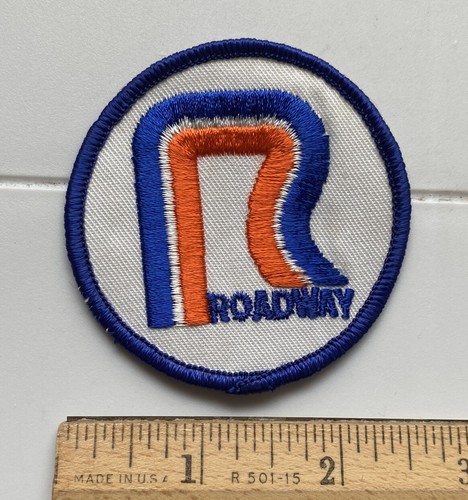 Roadway Express Freight Trucking Truck Big R Logo 2.5" Round ...
