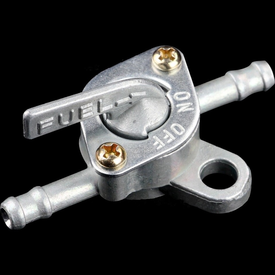 2X Motorcycle Quad Lawnmover Universal Inline Petcock Switch Petrol ...