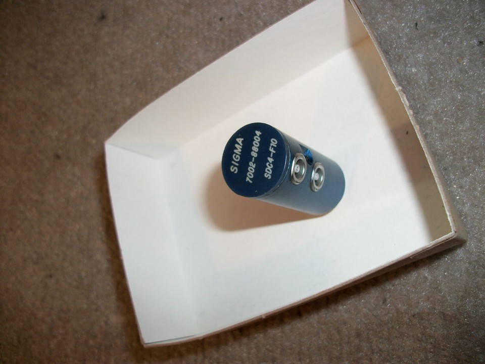 SIGMA 7002-88004 SDC4-F10 SENSOR TRANSDUCER ? OUT OF PANAMETRICS METER ...