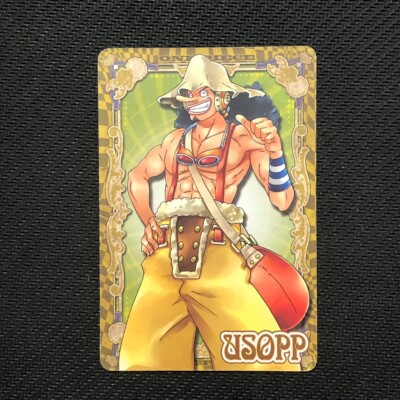 S0362 Usopp Japanese One Piece Memorial Log Card Bandai | eBay
