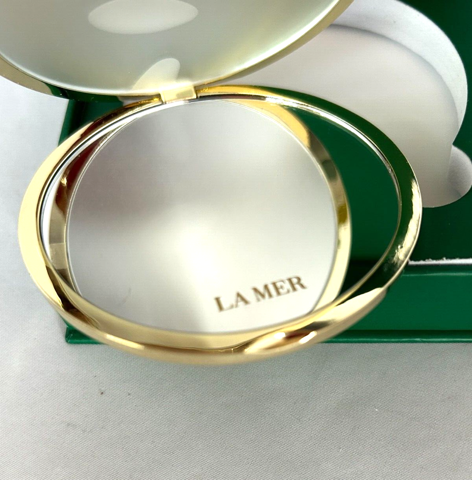 LAMER Golden Round Compact Mirror -NEW in box. GREAT GIFT! | eBay